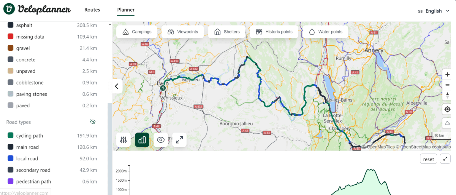 Veloplanner - a new app with all cycle routes on one map - Wobbly Ride